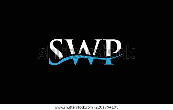Swp Letter Initial Logo Design Template Stock Vector (Royalty Free ...