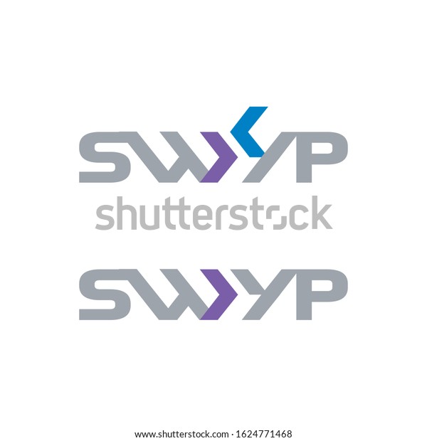 Swyp Logo Type Arrows Stock Vector (Royalty Free) 1624771468 | Shutterstock