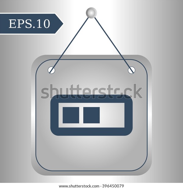 Symbol Battery Less Stock Vector (Royalty Free) 396450079 | Shutterstock