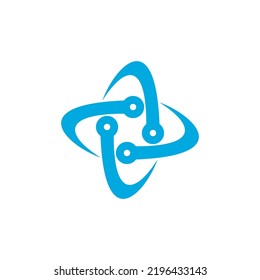 Symbol Connect Design Logo Vector Stock Vector (Royalty Free ...