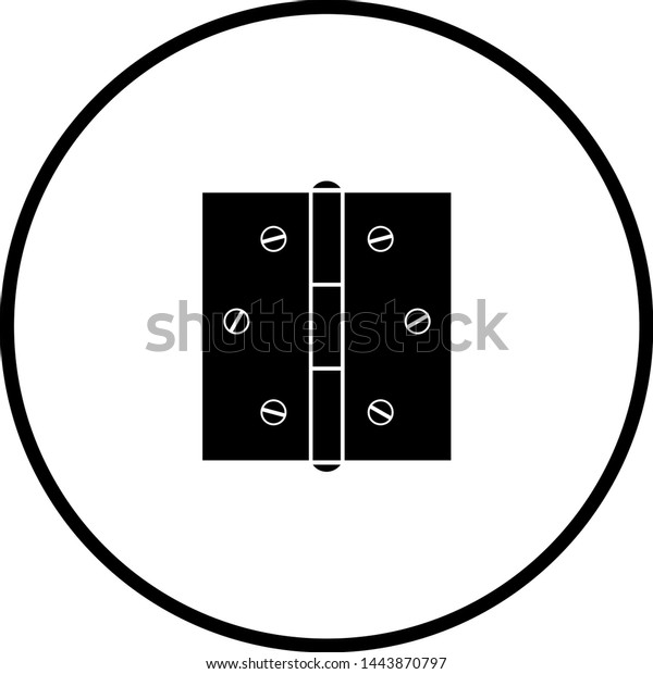 Symbol Depicting Barrel Hinge: เวกเตอร์สต็อก (ปลอดค่าลิขสิทธิ์ ...