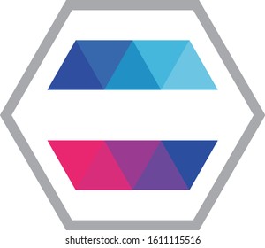 Symbol Equal Technology Company Logo Design Stock Vector (Royalty Free ...