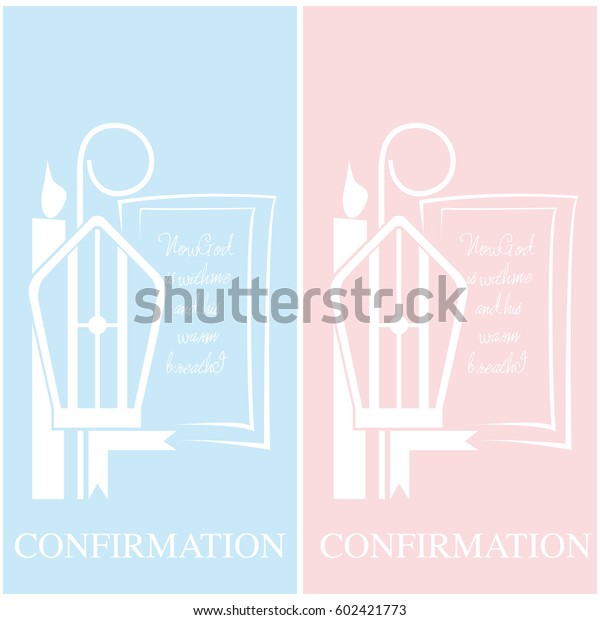 Symbol First Communion Confirmation Stock Vector (Royalty Free ...