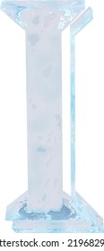 Symbol Made Ice Letter Stock Vector (Royalty Free) 2196829027 ...