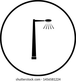 Symbol Street Light Pole: เวกเตอร์สต็อก (ปลอดค่าลิขสิทธิ์) 1456581224 ...