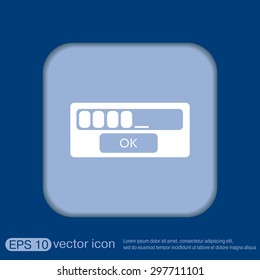 Symbol Webinterface Sign: vector de stock (libre de regalías) 359928923 ...