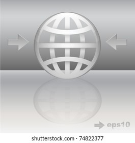 Symbol World Stock Vector (Royalty Free) 74822377 | Shutterstock