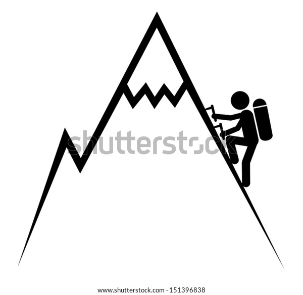 Symbols Climb Stock Vector (Royalty Free) 151396838 | Shutterstock