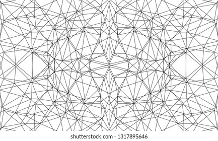 Micro Triangle Geometric Simple Line Art: vector de stock (libre de ...