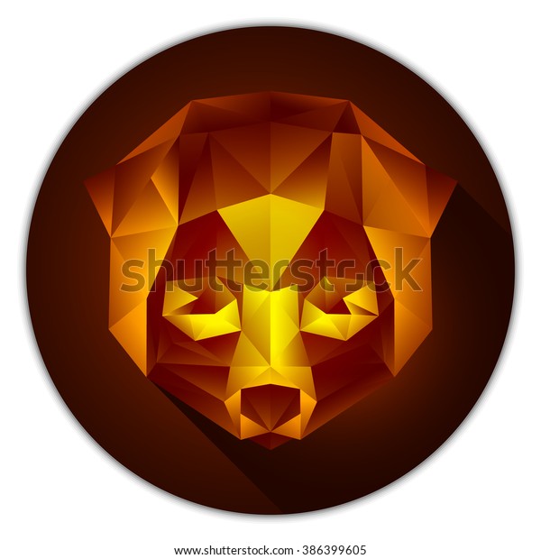 Symmetrical Vector Illustration Lori Made Low Stock Vector (Royalty ...
