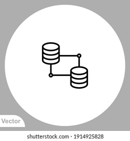 Sync Icon Sign Vectorsymbol Logo Illustration Stock Vector (Royalty ...
