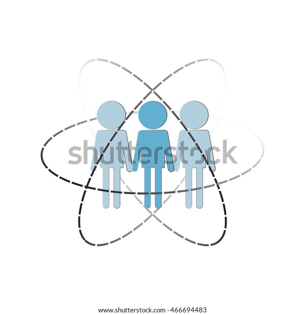 Synergy Sign Teamwork Sign Vector Illustration Stock Vector (Royalty ...