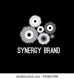 Synergy Vector Logo Dsign Template Stock Vector (Royalty Free) 591867401