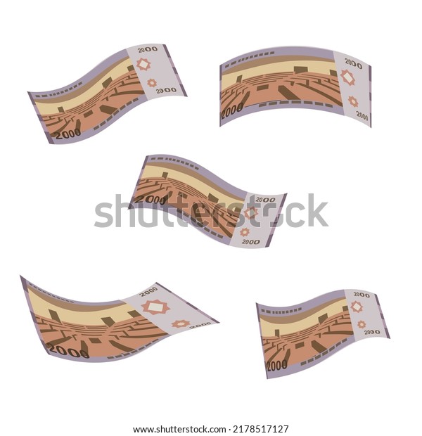 Syrian Pound Vector Illustration Syria Money Stock Vector (Royalty Free ...