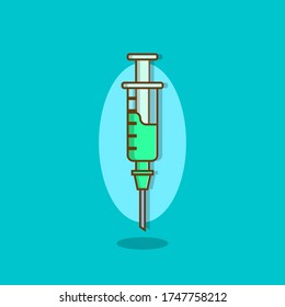 Syringe Syringe Vector Illustration Cartoon Illustration Stock Vector ...