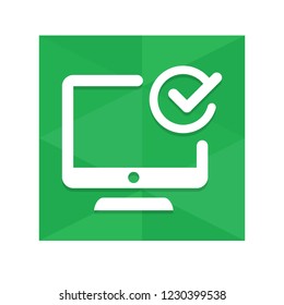 System Check App Icon Stock Vector (Royalty Free) 1315537706