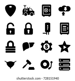 System Icons Set Set 16 System Stock Vector (Royalty Free) 728151940 ...