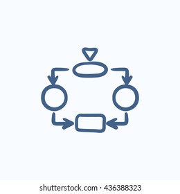 System Parts Vector Sketch Icon Isolated Stock Vector (Royalty Free ...