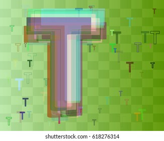 T Alphabet Texture Icon Stock Vector (Royalty Free) 618276314 ...