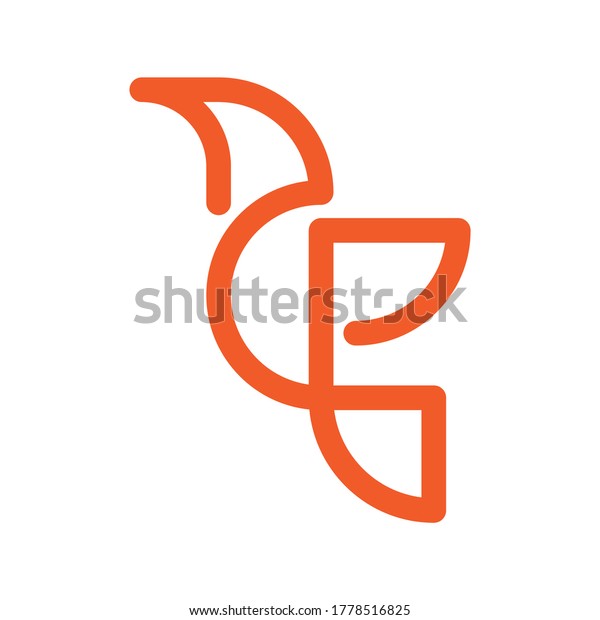 T Bird Logo Simple Line Vector Stock Vector (Royalty Free) 1778516825 ...