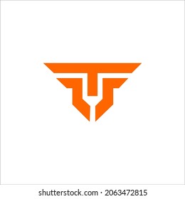 T F Logo Vector Template Sign Stock Vector (Royalty Free) 2063472815 ...
