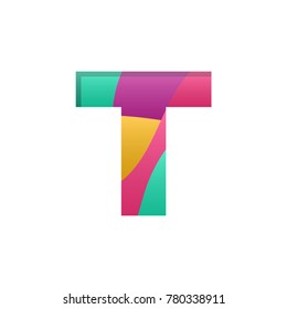 T First Character Your Name Icon: เวกเตอร์สต็อก (ปลอดค่าลิขสิทธิ์ ...