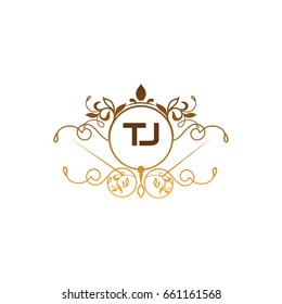 T J Logo Stock Vector (Royalty Free) 661161568 | Shutterstock