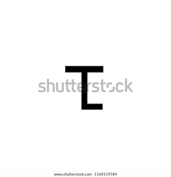 T L Logo Design Stock Vector (Royalty Free) 1568159584 | Shutterstock