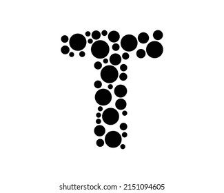T Letter Vector Design Template Illustration Stock Vector (Royalty Free ...