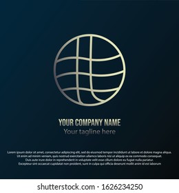 T Logo Round Shape Collaboration Blackish Stock Vector (Royalty Free ...