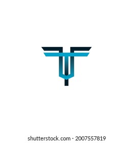 T Logo Simple Clean Design Stock Vector (Royalty Free) 2007557819 ...