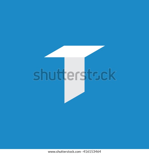 T Logo Vector Graphic Branding Letter Stock Vector (Royalty Free ...
