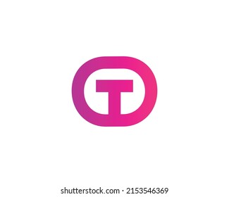 120 Letter t and o mark modern logo design template Images, Stock ...
