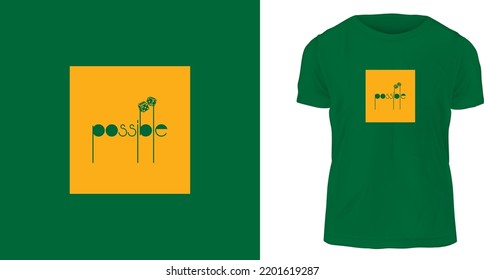 T Shirt Design Concept Possible Stock Vector (Royalty Free) 2201619287 ...