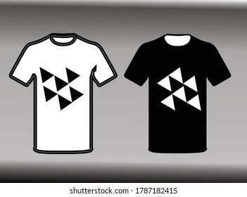 T Shirt Design Vector Shapes Stock Vector (Royalty Free) 1787182415 ...