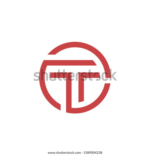 T Tt Logo Design Template Vector Stock Vector (Royalty Free) 1589004238 ...