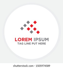 T Typing Logo Any Company Business Stock Vector (Royalty Free ...