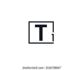 T1 1t Initial Letter Logo Stock Vector (Royalty Free) 2136728067 ...