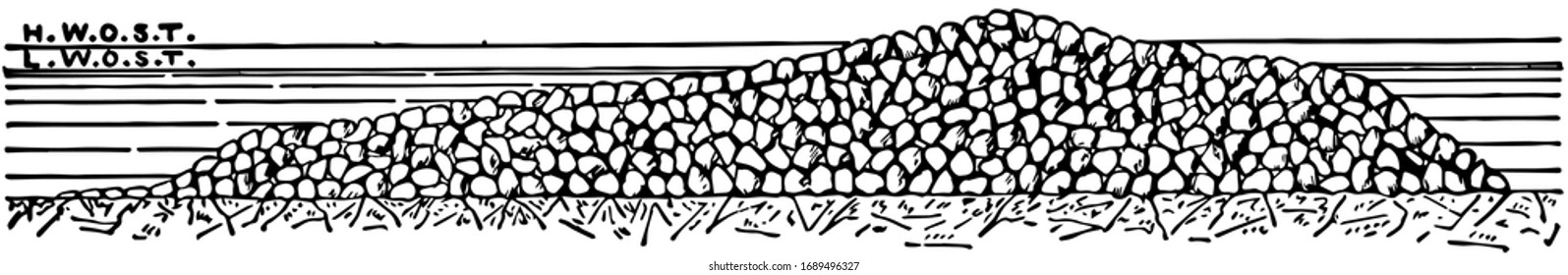 241 Breakwater Stock Vectors, Images & Vector Art | Shutterstock