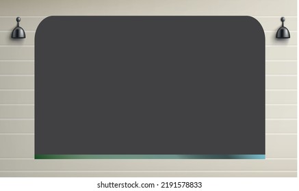 Table Frame On Which Slogan Can Stock Vector (Royalty Free) 2191578833 ...
