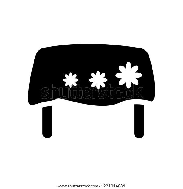 Table Linens Icon Trendy Table Linens Stock Vector (Royalty Free ...