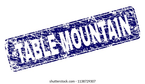 Table Mountain Stamp Seal Print Grunge Stock Vector (Royalty Free ...
