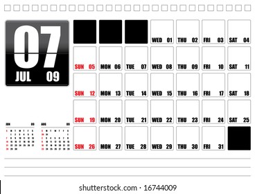 243 imágenes de July 2009 calendar - Imágenes, fotos y vectores de ...