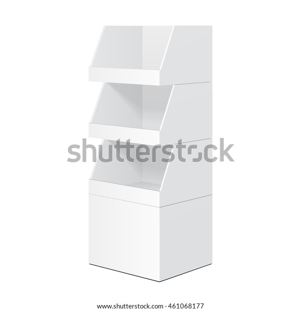 Tabletop Stand, Cardboard Floor Display Rack For Supermarket Blank ...