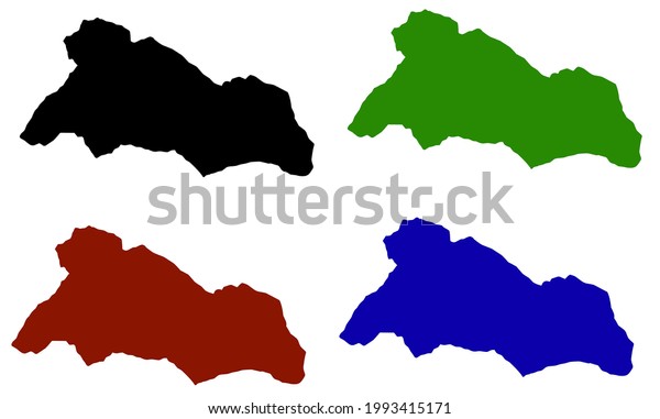 Tabriz City Map Silhouette Iran Stock Vector (Royalty Free) 1993415171 ...