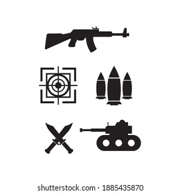 574 Airsoft gun icon Images, Stock Photos & Vectors | Shutterstock