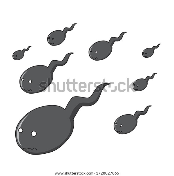 Tadpole Cartoon Illustration Vector White Background Stock Vector ...
