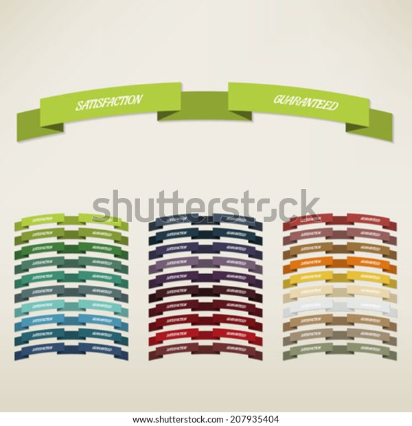 Tage Paper Labels Set Stock Vector (Royalty Free) 207935404 | Shutterstock