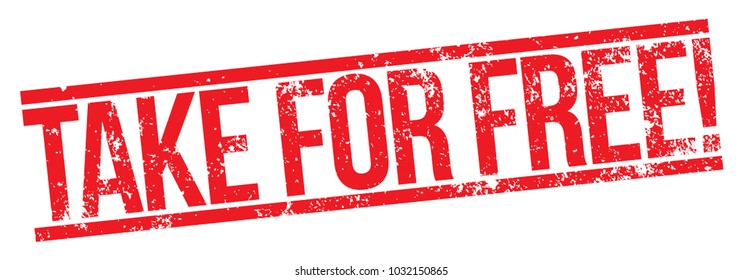Take Free Vector Rubber Stamp Stock Vector (Royalty Free) 1032150865 ...