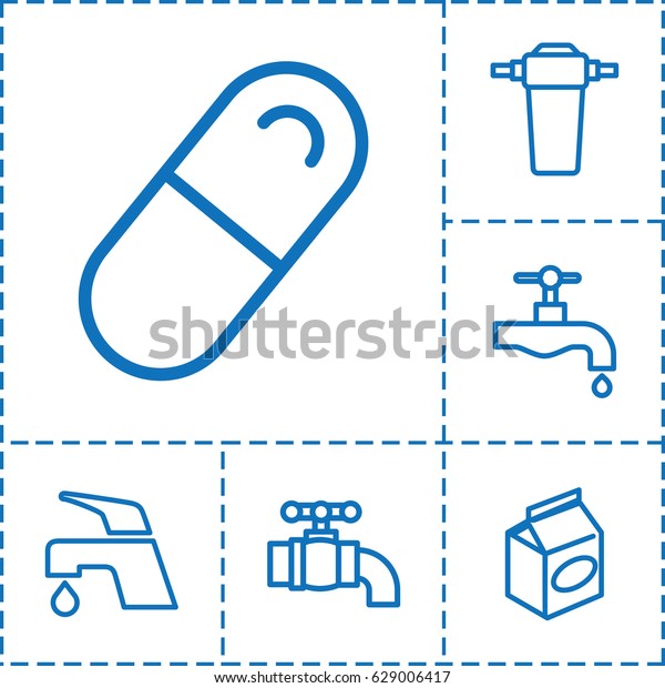 Take Icon Set 6 Take Outline Stock Vector (Royalty Free) 629006417 ...